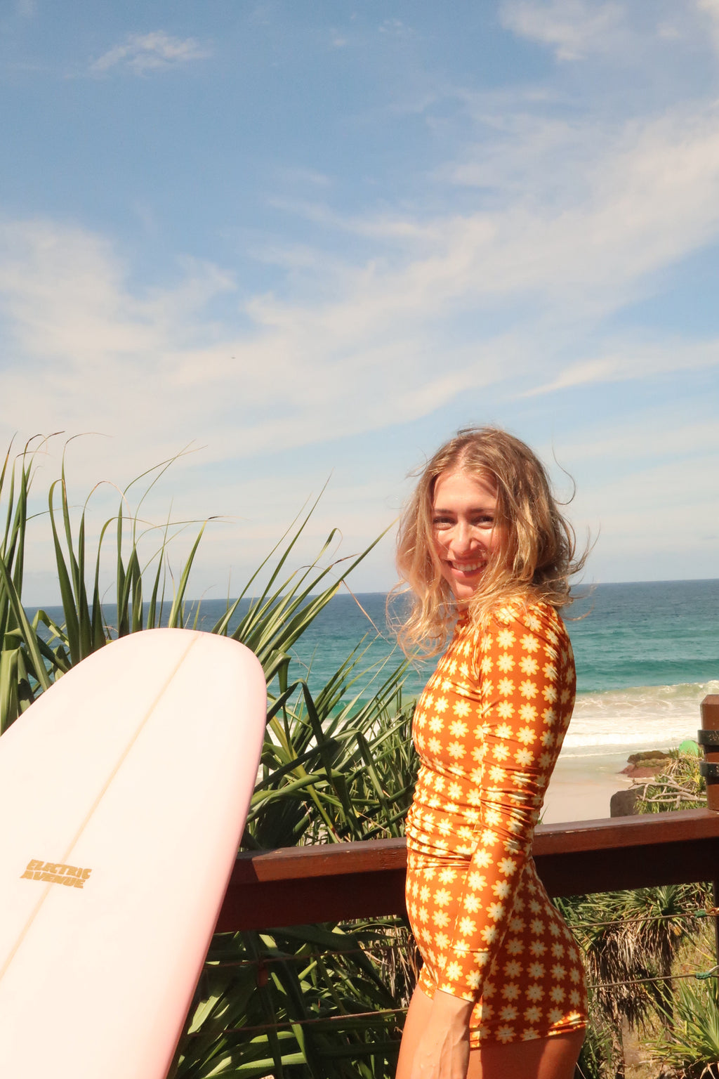 LONG SURF RASHIE - Chocolate – Sunchaser Clothing